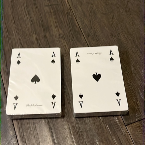 Ralph Lauren | Games | Polo Ralph Lauren Bond Sutton Playing Cards ...